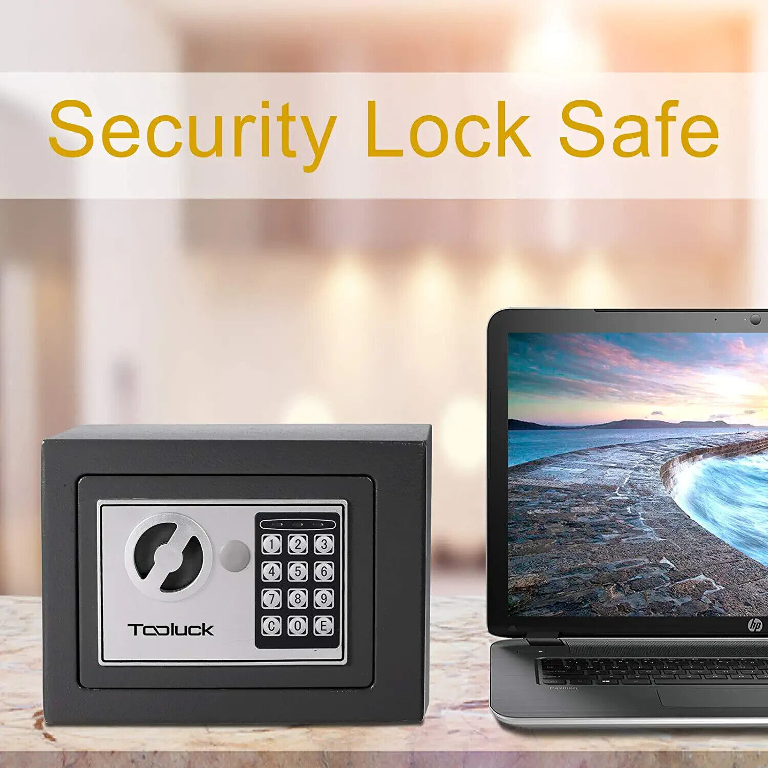 Security Safe Box Sentry Safe Lock Box WaterProof Digital with Keypad ...