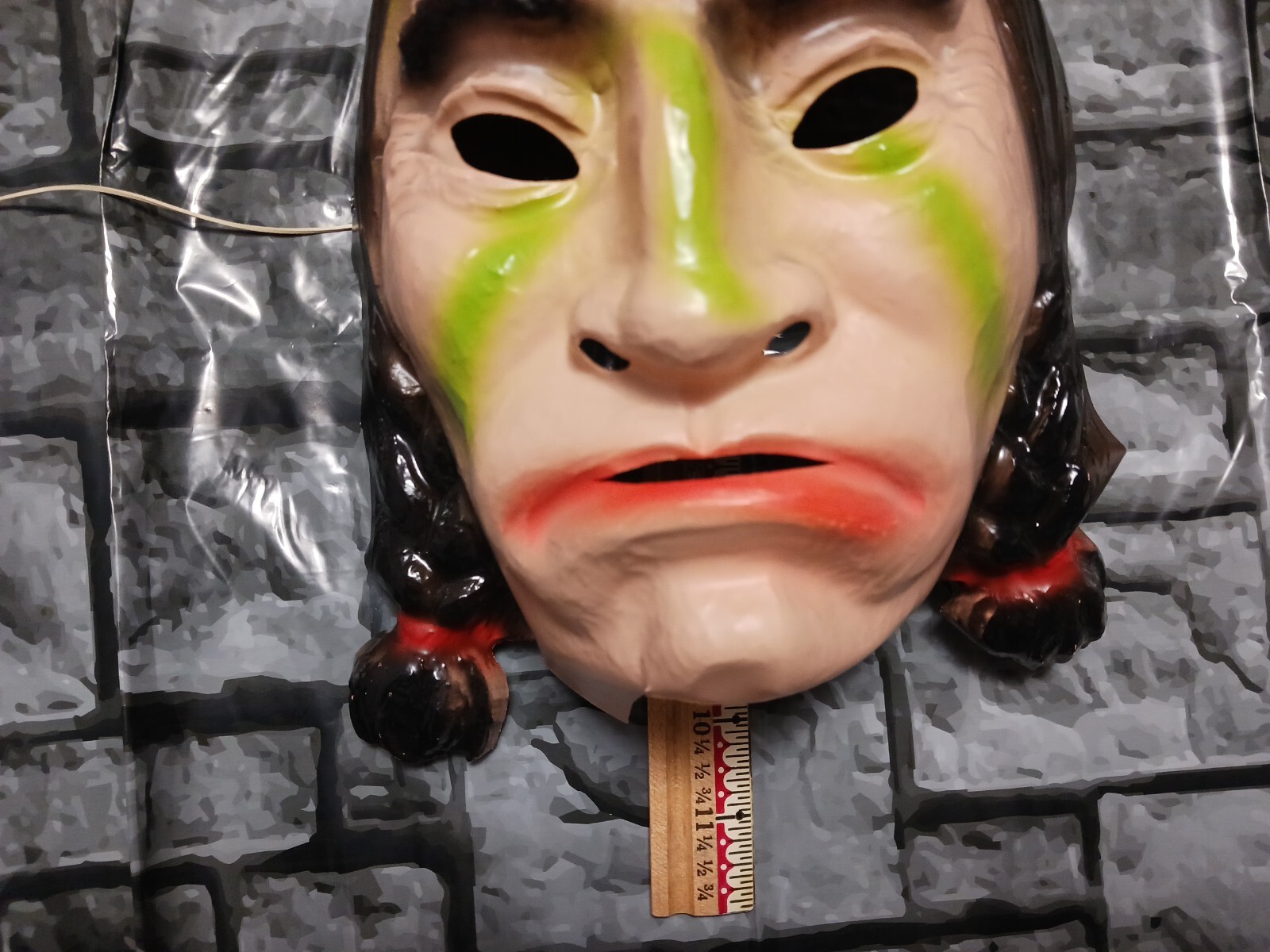 Vintage Topstone Indian Mask Native American War Paint Plastic ...