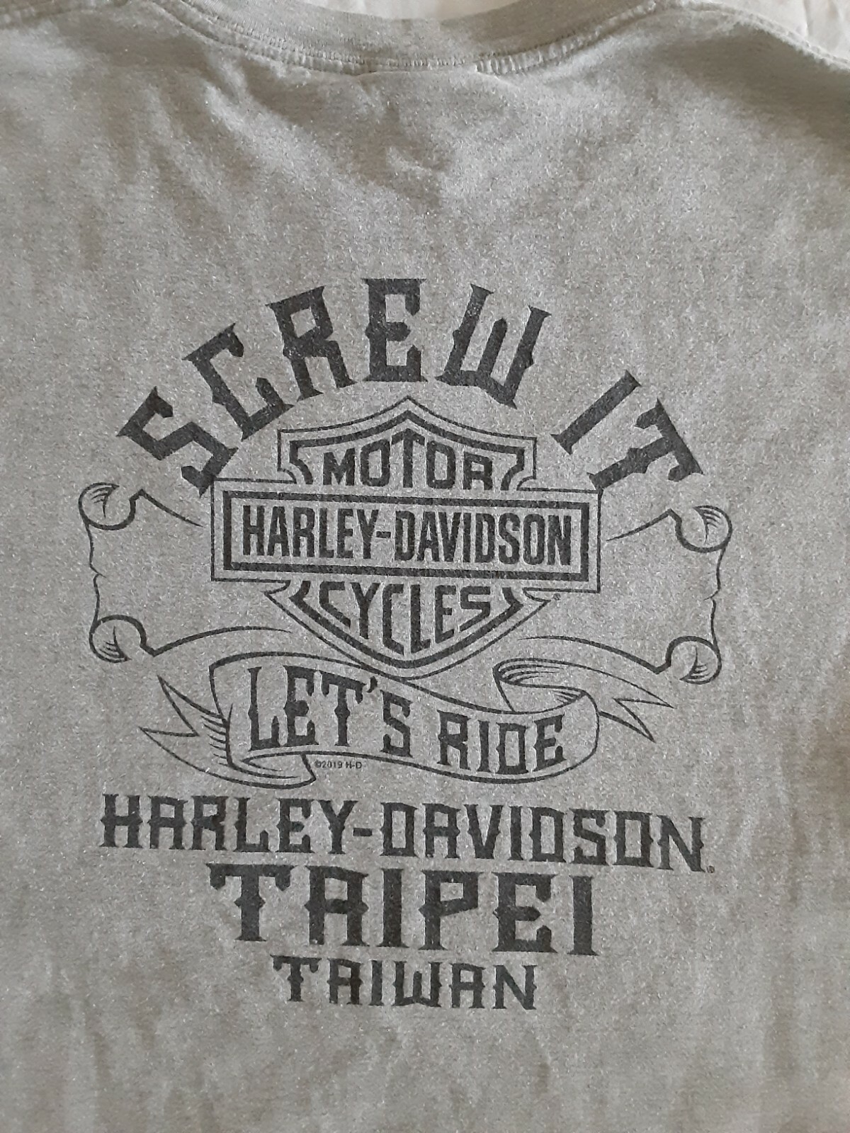 2019 HARLEY DAVIDSON CYCLES Screw It Lets Ride Taipe… - Gem