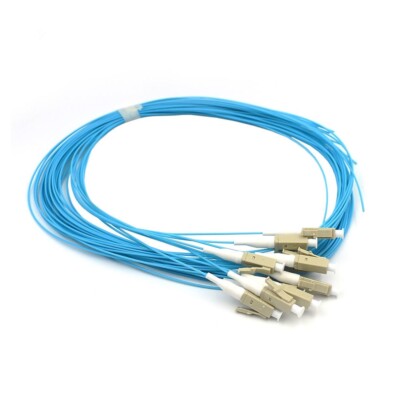 50pcs 3m FTTH Pigtails Connector LC Optical Fiber Multi Mode OM3 Fiber ...