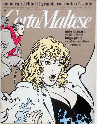 RIVISTA MAGAZINE CORTO MALTESE ANNO 7 N.7 1989 MANARA PRATT TOPPI | eBay