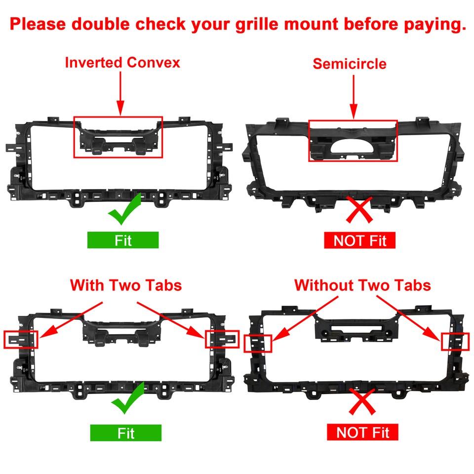 Radiator Support For Chevrolet Silverado 2014-2015 1500 2015-2020 2500 ...