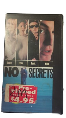 No Secrets VHS (1990, Clam Shell) | eBay