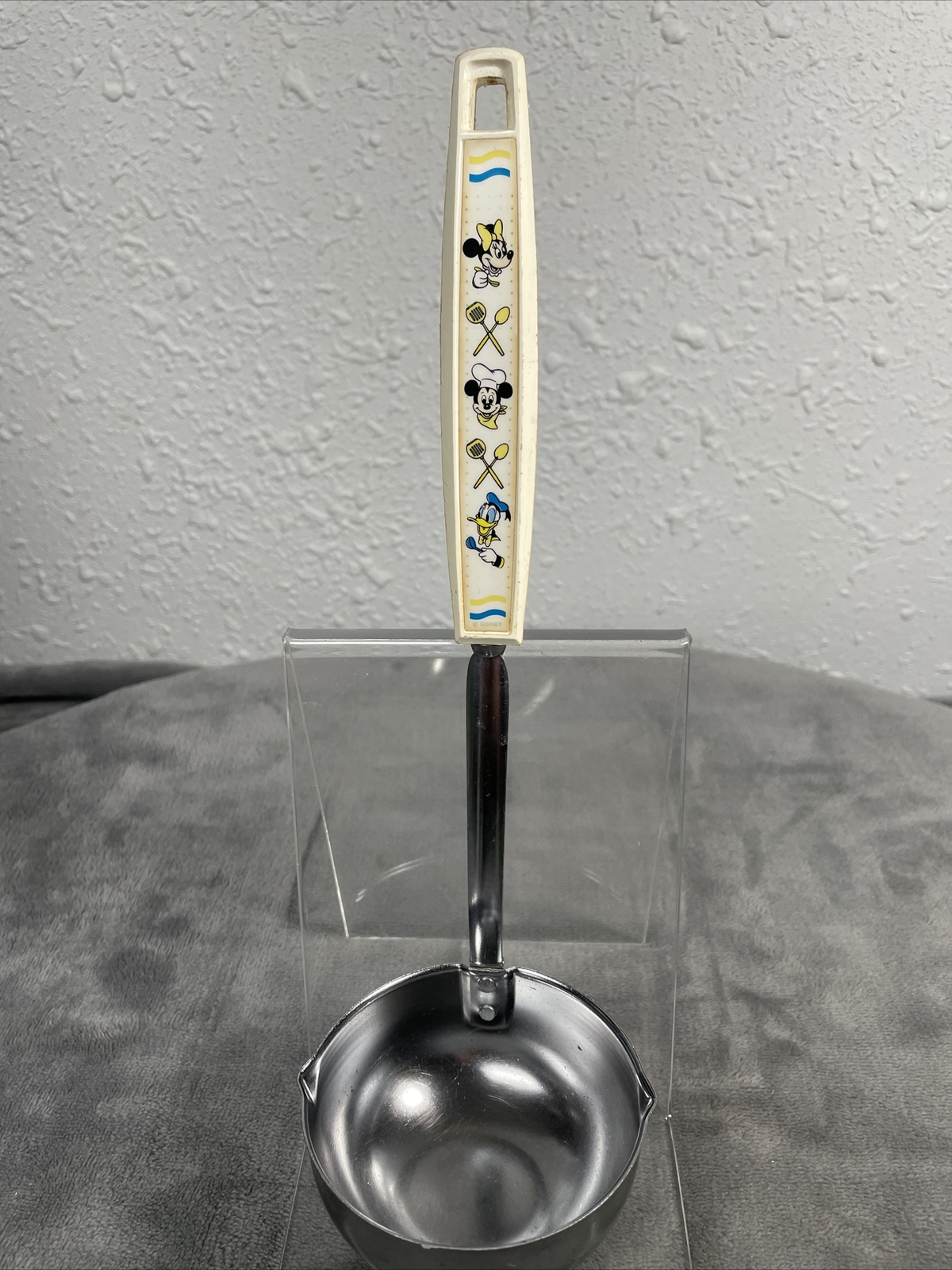 Vintage Ekco Mickey Minnie Mouse & Donald Duck Serving Cooking Ladle ...