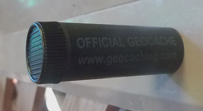 Black magnetic micro cache with log for GPS geocaching. | eBay