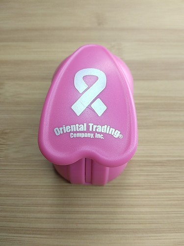 Oriental Trading Company Pink Ribbon Breast Cancer Hole Punch Ribbon ...