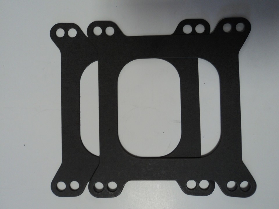 Holley AFB Carter Carb Gaskets (2) Carburetor Open 4 bbl. SBC BBC 350 ...