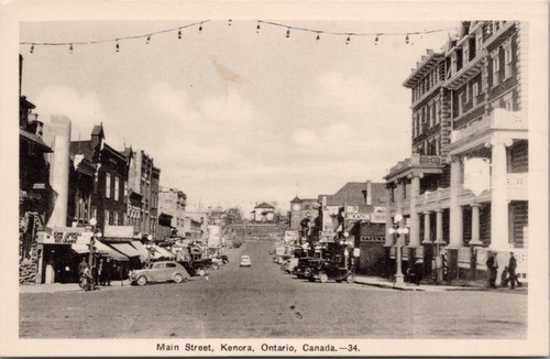 Main Street Kenora ON Ontario Picardy Cafe Rose Of The Rio Grande ...
