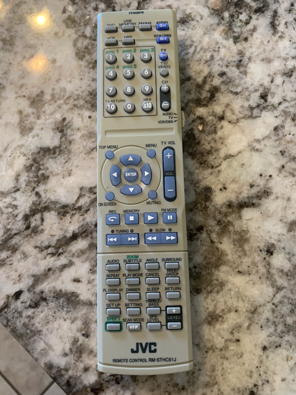 JVC RM-STHC61J REMOTE CONTROL for TH-C40 TH-C40J TH-C50 TH-C50J TH-C60 ...