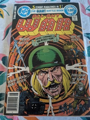 All-Out War #6 (DC Comics July-August 1980) | eBay UK