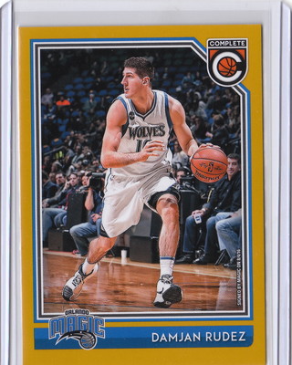 16/17 2016/17 Complete Basketball Gold Parallel Damjan Rudez #348 Magic ...