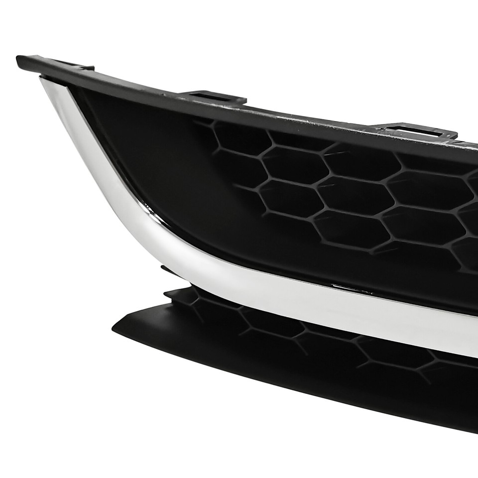Front Bumper Lower Grille & Fog Light Bezel Cover LH+RH For 2012-2015 ...