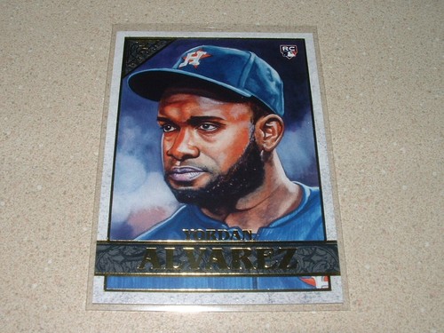 2020 TOPPS GALLERY YORDAN ALVAREZ ROOKIE CARD HOUSTON ASTROS MVP? PACK ...