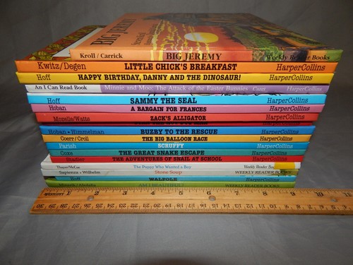 17 hardcover kids books AN I CAN READ BOOK bulk lot vintage 1990s ODD ...