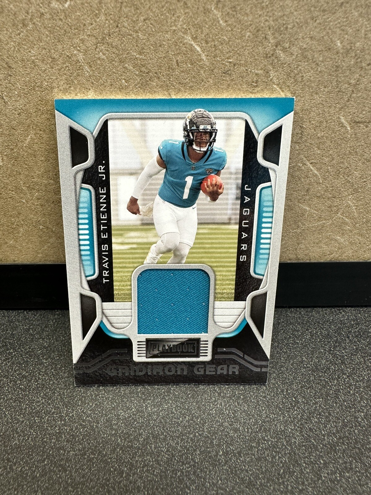 2021 Panini Playbook Gridiron Gear Travis Etienne Jr #GG-TET RC Rookie Relic | eBay