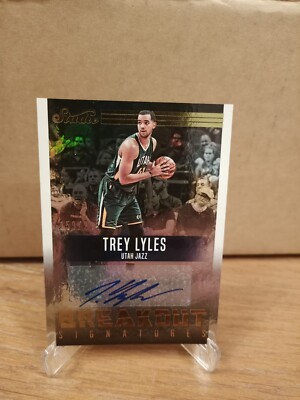 2016-17 Studio Breakout Signatures #22 Trey Lyles Autograph /299 | eBay ...