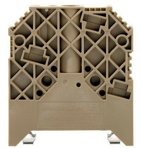 Weidmuller W-SERIES END BRACKET 35mm² Cross Connection Configuration ...