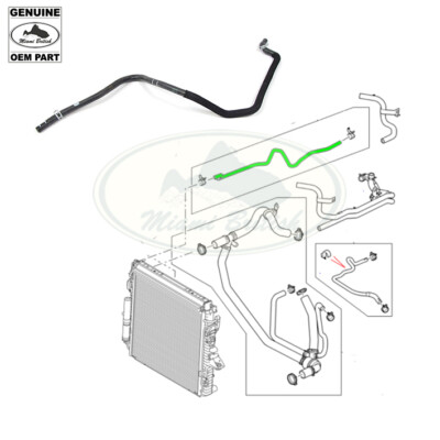 LAND ROVER RADIARTOR TO INTAKE HOSE LR3 V6 PCH501014 OEM | eBay