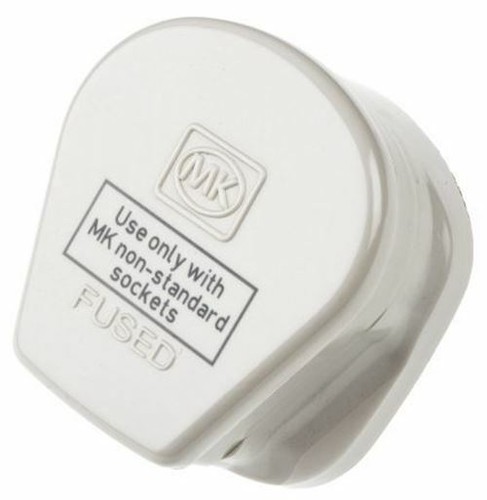 1 x MK Electric UK Mains Plug Non-Standard MK Plug, 13A, Cable Mount | eBay
