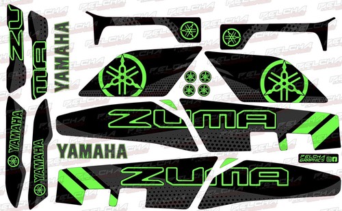 Kit Graficas Yamaha Zuma Chuma 2022-2024 | eBay