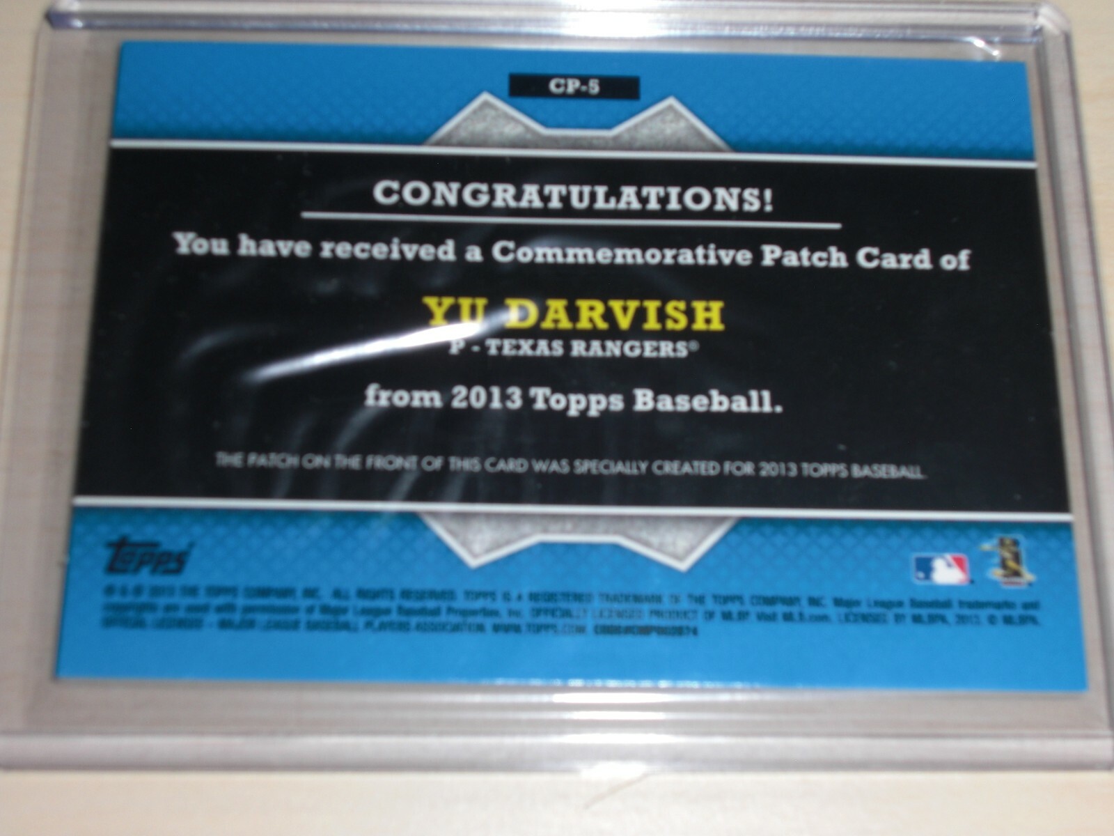 2013 Topps Baseball Manufactured Commemorative Patch Cards **Complete ...