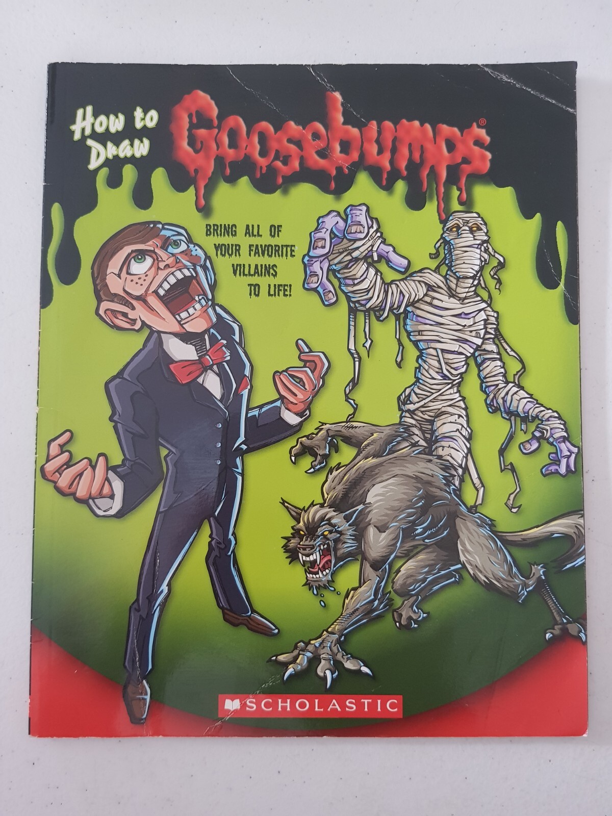 Goosebumps: How To Draw Goosebumps by Ron Zalme, Scholastic (Paperback ...