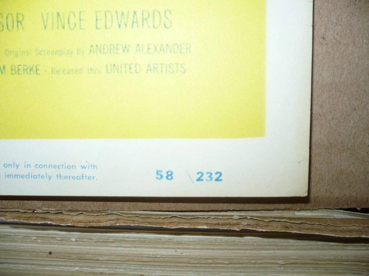 Vince Edwards Marié