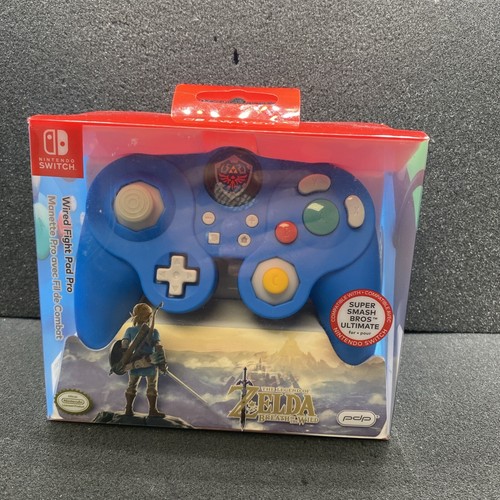Nintendo Switch Wired Fight Pad Pro Zelda Breath Of The Wild GameCube ...