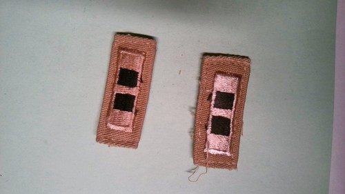 MILITARY PATCH SET OF 2 SEW ON DESERT WARRANT OFFICER TW0 CW2 | eBay