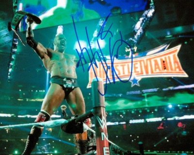 Triple H Autographed 8x10 Wrestling Wrestlemania Cool Auto Signed ...