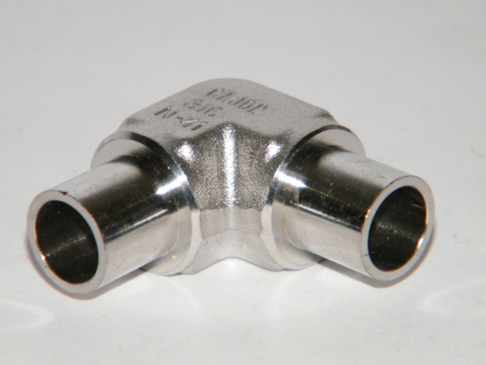 CAJON / SWAGELOK 1/2" OD, TUBE BUTT WELD ELBOW, 90 DEGREE, BTW, 316L ...