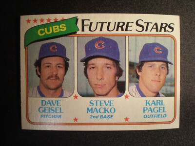 1980 Topps Baseball Cubs Future Stars Card # 676 | eBay