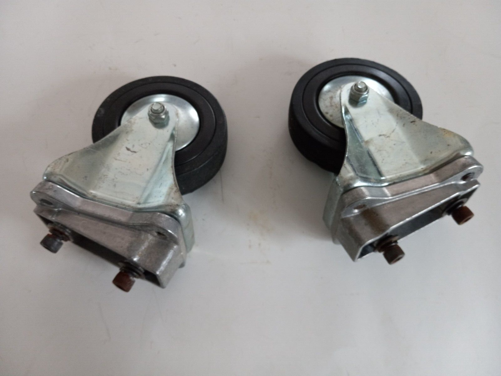 OEM Set of 2 Ryobi BT3100 Table Saw 4" Caster/ Wheels, w/Mounting ...