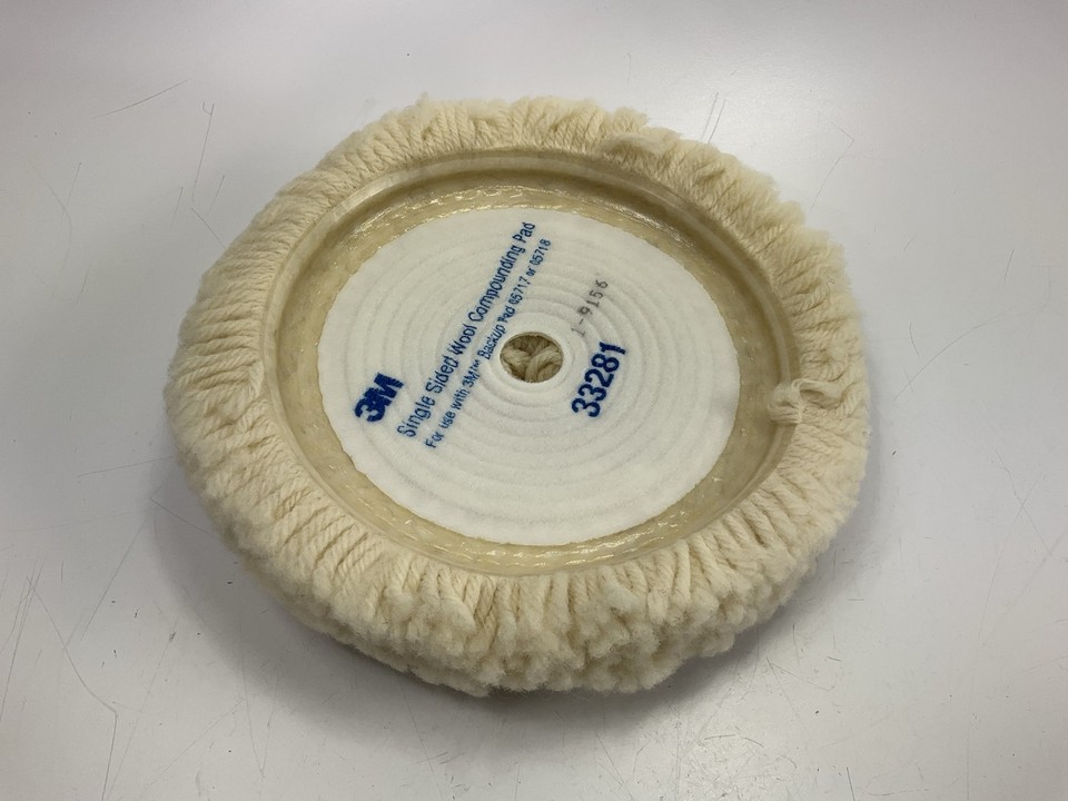 3M 33281 Single Sided Wool Compounding Buffing Pad | eBay