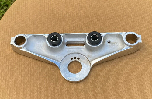 Harley Davidson 41mm 1" Wide Glide Triple Tree Chrome FL FLH Shovelhead ...