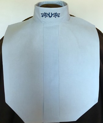 English Hunt Seat Ratcatcher Lt Blue Show Bib Dickie With Collar ...