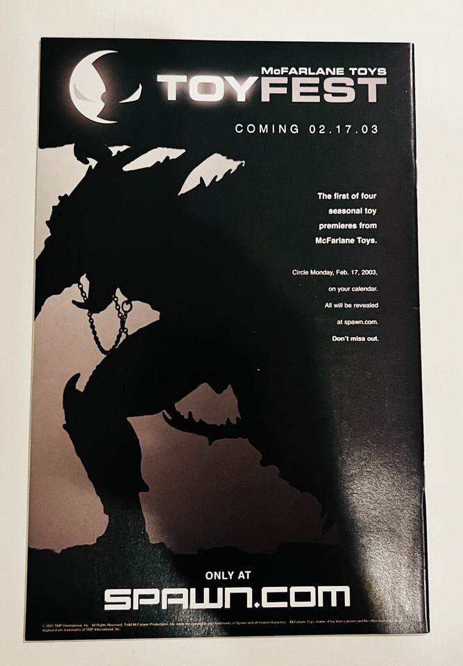 SPAWN #122 IMAGE 2003 1ST NYX (LATER BECOMES SHE-SPAWN) 1ST PRINT MCFARLANE NM | eBay