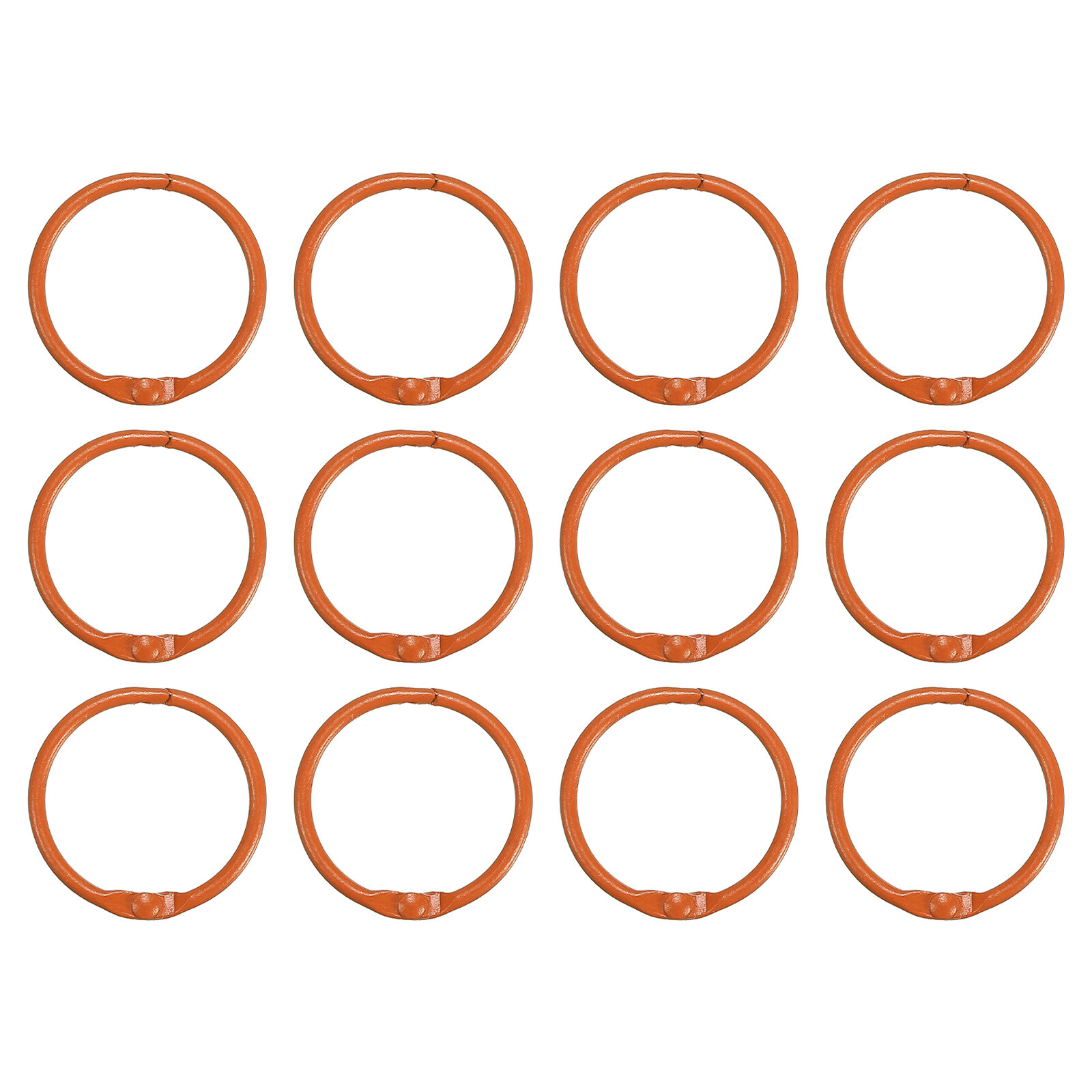 1.2Inch Metal Binder Rings 12Pcs 2.2mm Metal Flash Card Book Binding ...