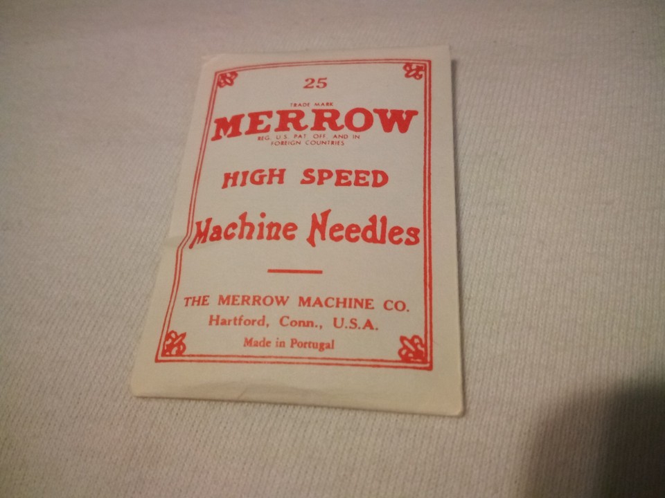 Merrow High Speed Needles 25 pk 1/SD | eBay