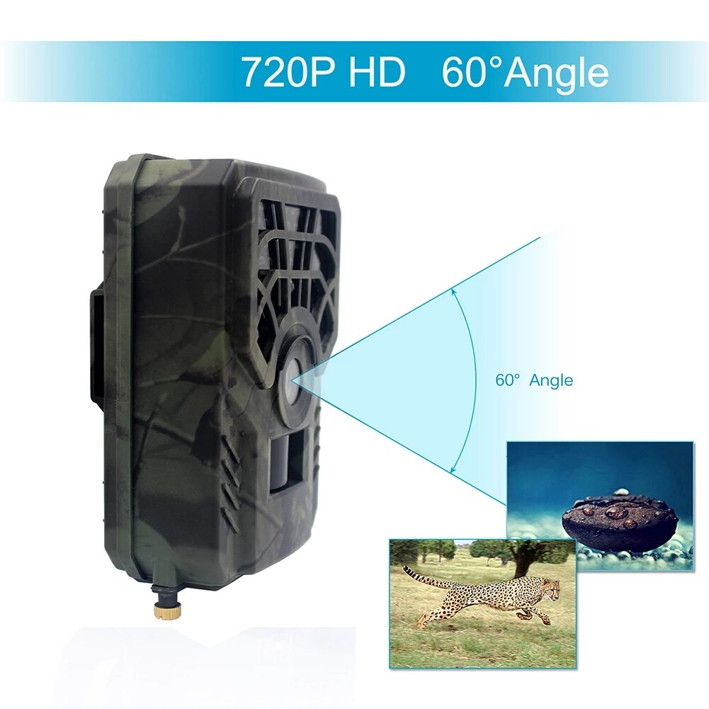 720P PR-300C Mini Trail Hunting Camera Outdoor Wildlife Night Vision ...