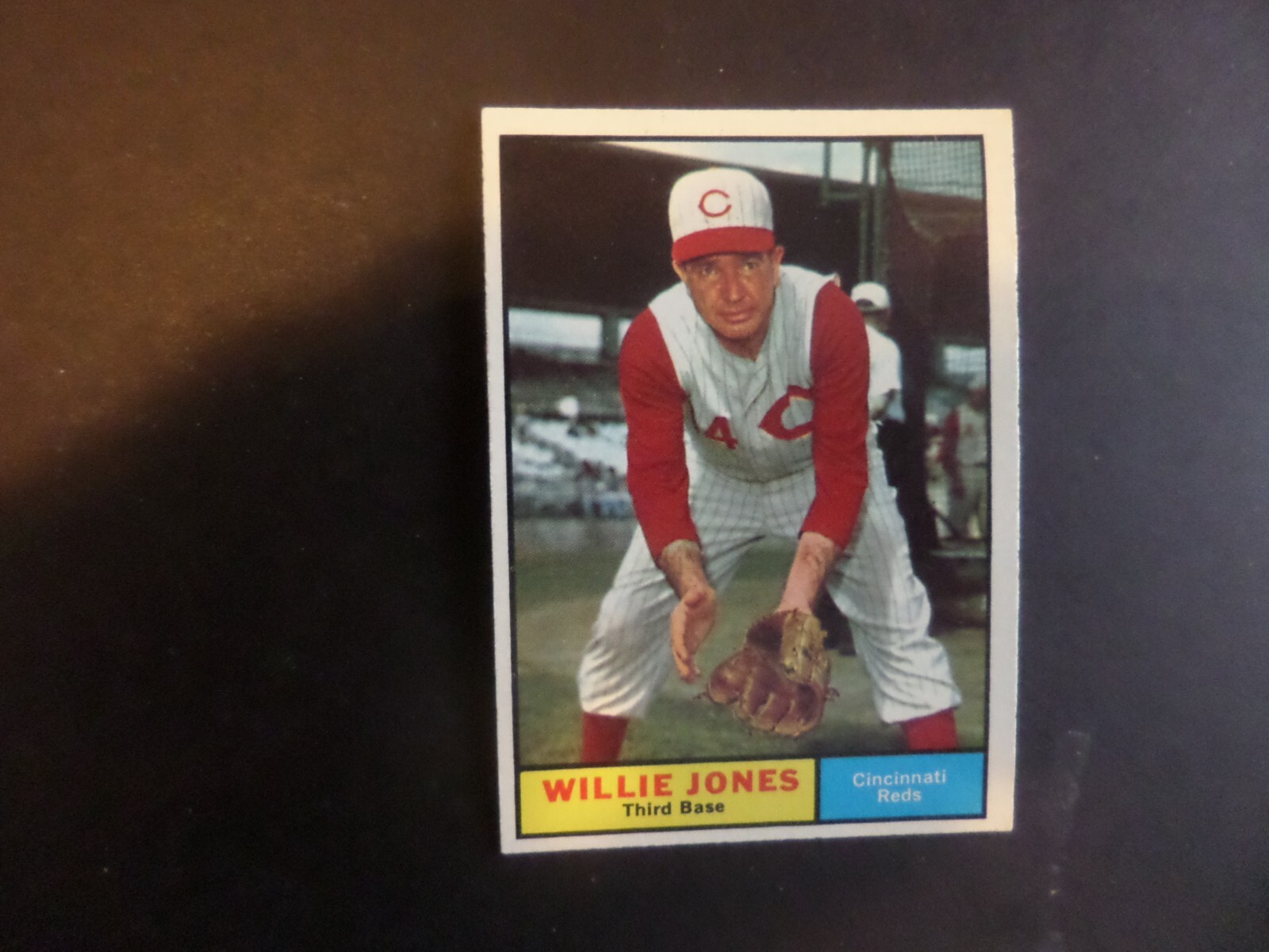 1961 TOPPS WILLIE JONES REDS BASEBALL CARD #497 semi hi EX+ #61 | eBay