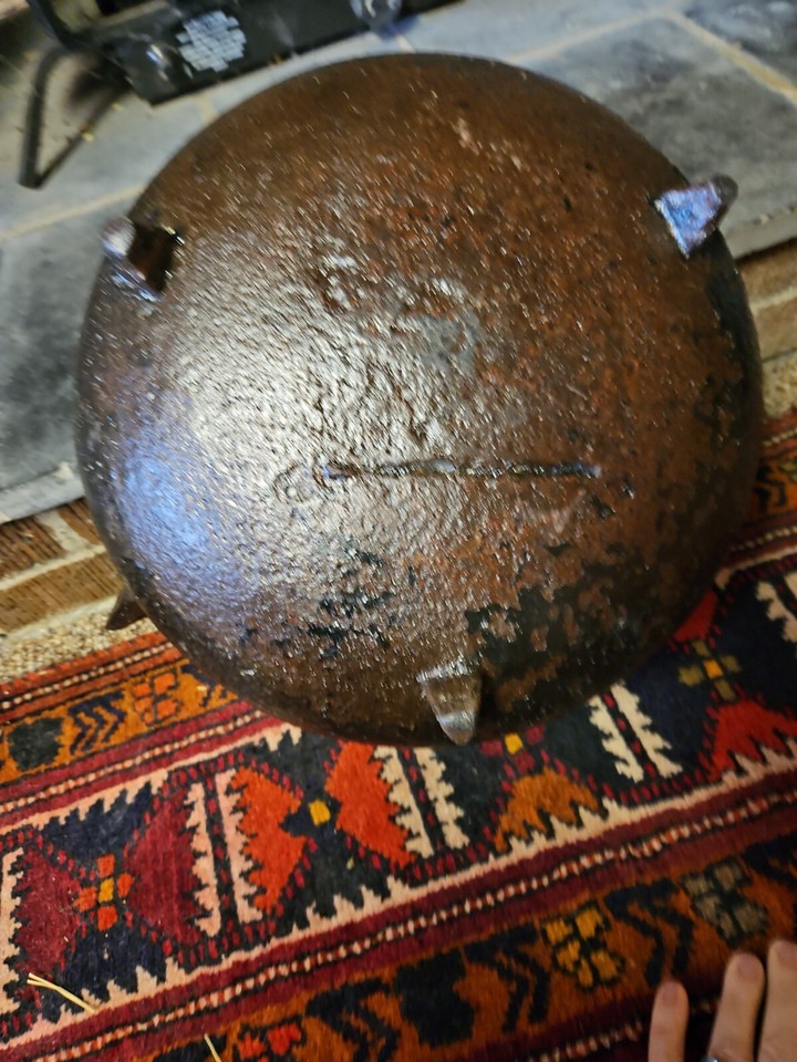 Cast Iron Wash Pot Cauldron Size Hard To Find Perfect For Stew, Soup ...