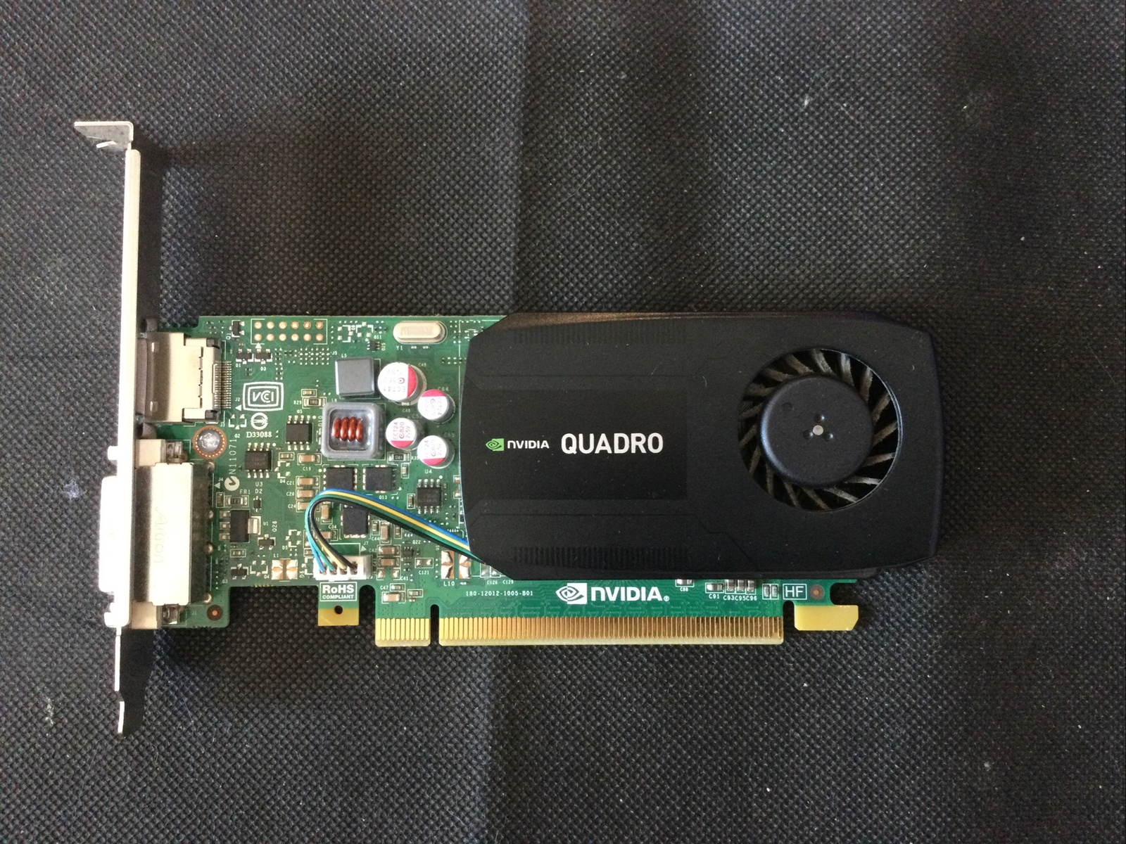 PNY Nvidia Quadro | 410 DisplayPort + DVI | 512MB | PCLE Video Card ...