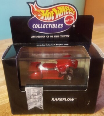 Hot wheels Collectibles Black Box Maroon Rareflow w/ Real Riders ...