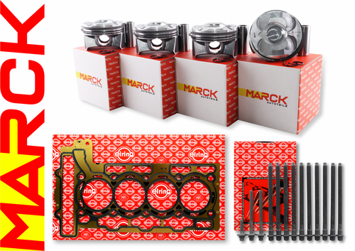 BMW 1.6 N13B16A F20 F21 F30 F31 Reparatursatz Elring 729.040 Kolben ...