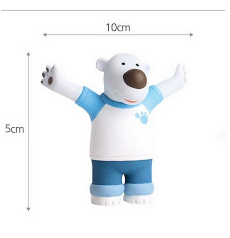 Little Penguin Pororo & Friends Real Collectable Miniature Bear Figure ...
