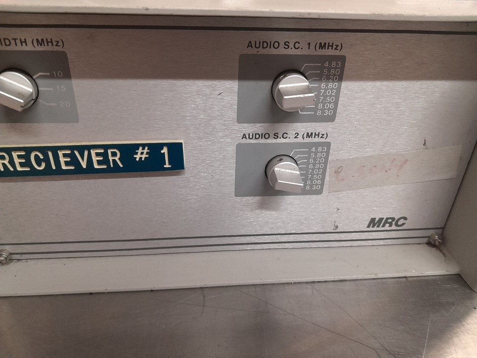 Microwave Radio Communications 842200-2 Rev H 110MRC-021 Receiver | eBay