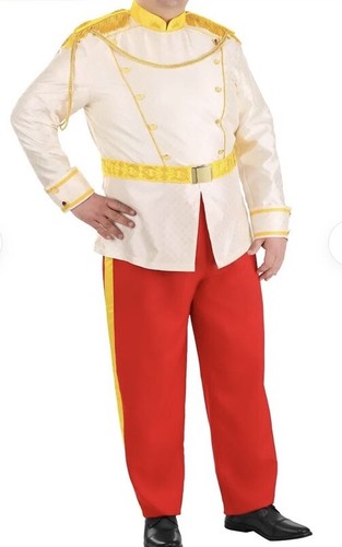 DISNEY PRINCE CHARMING 2 Piece Deluxe Costume Jacket & Pants ADULT Size ...