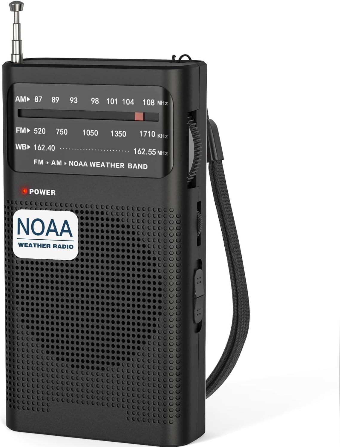 "Portable AM FM NOAA Weather Radio Emergency Battery Operated ...
