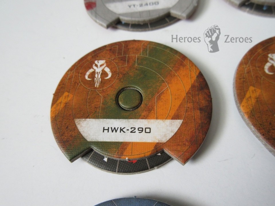 Star Wars X-Wing Miniatures Maneuver Dials Tokens Flight Stands Cards ...